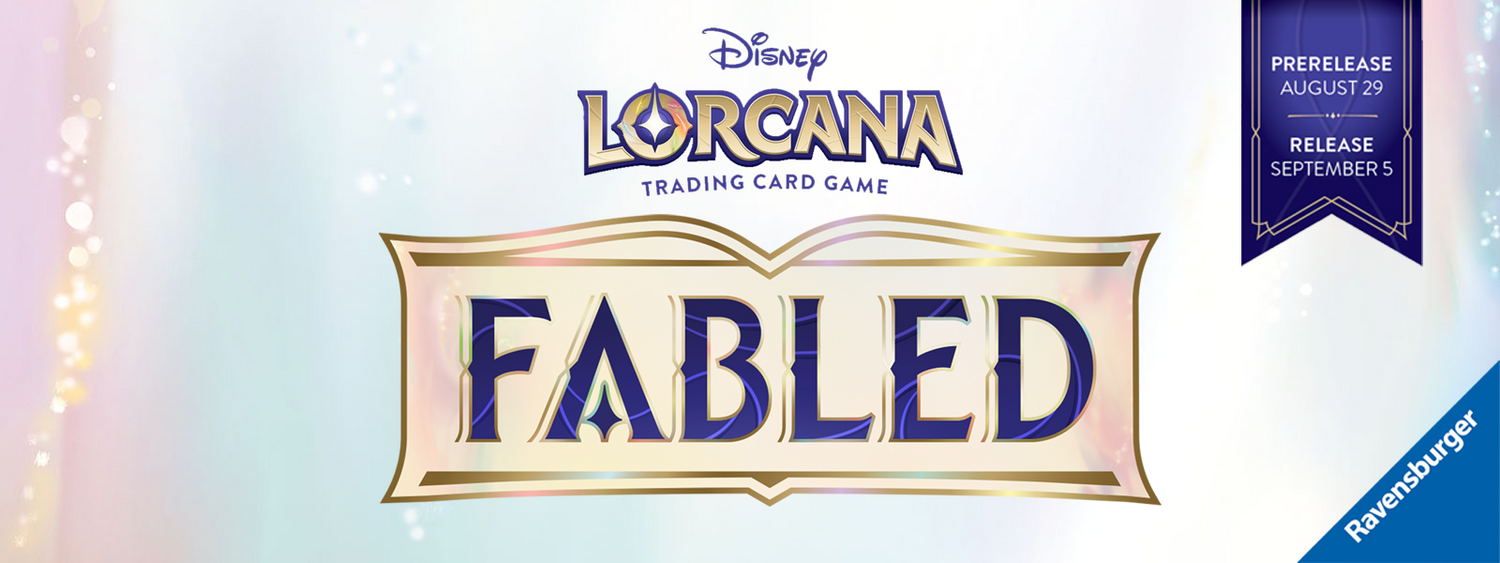 Disney Lorcana Fabled Set – Release Date, New Rarities & Expansion Details – Red Falcon TCG