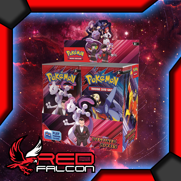 Pokémon TCG - Scarlet and Violet - Destined Rivals Booster Box – Red ...